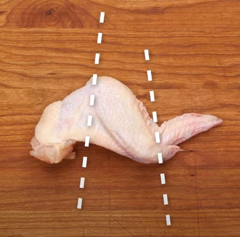 How to Cut Whole Chicken Wings
